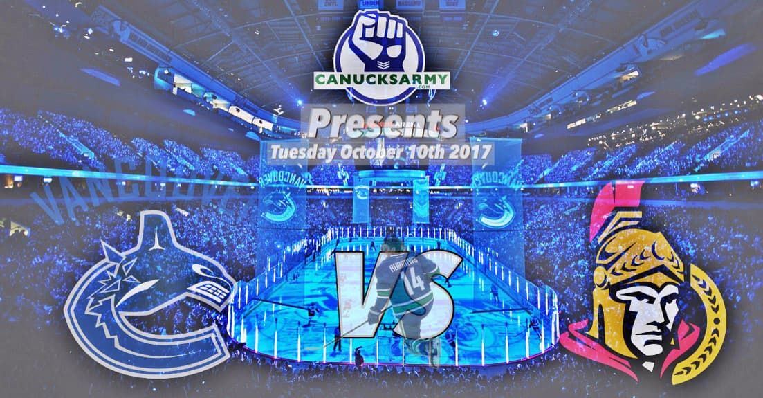 CANUCKS ARMY GDT 2 – CANUCKS VS. SENATORS