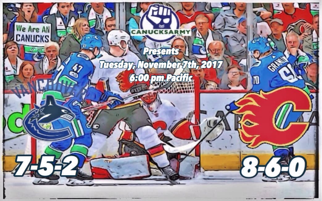 CANUCKSARMY GDT 15 – CANUCKS @ FLAMES
