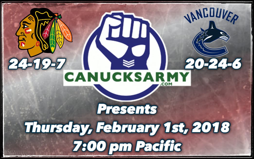 CANUCKSARMY GDT 51 – CANUCKS VS. BLACKHAWKS