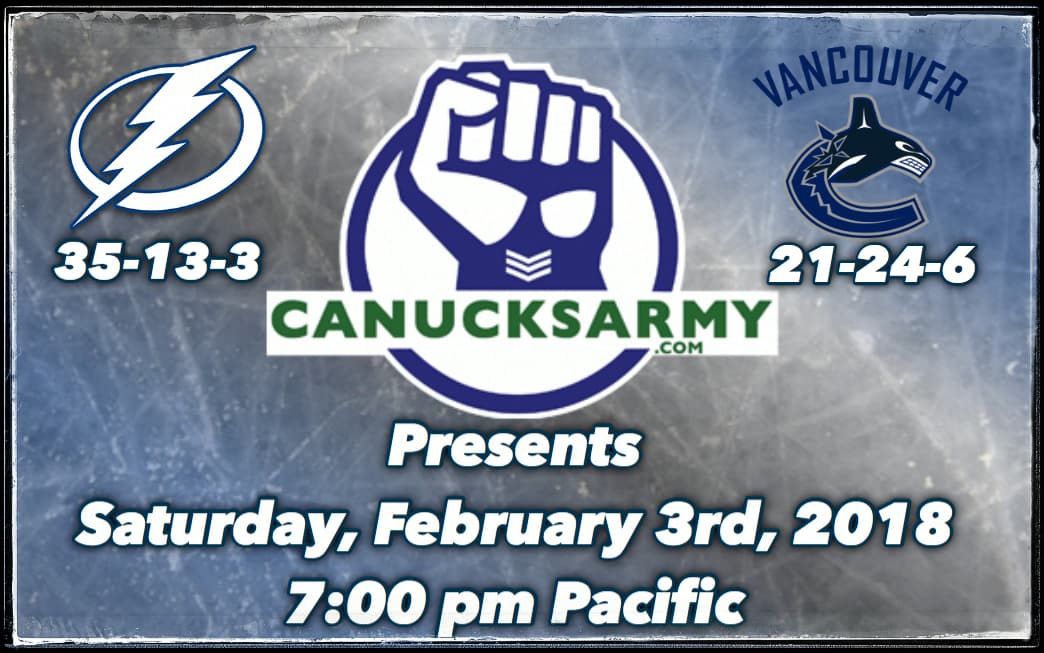 CANUCKSARMY GDT 52 – CANUCKS VS. LIGHTNING