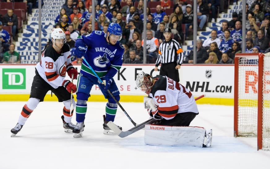 New Jersey Devils vs Vancouver Canucks Post Game Recap
