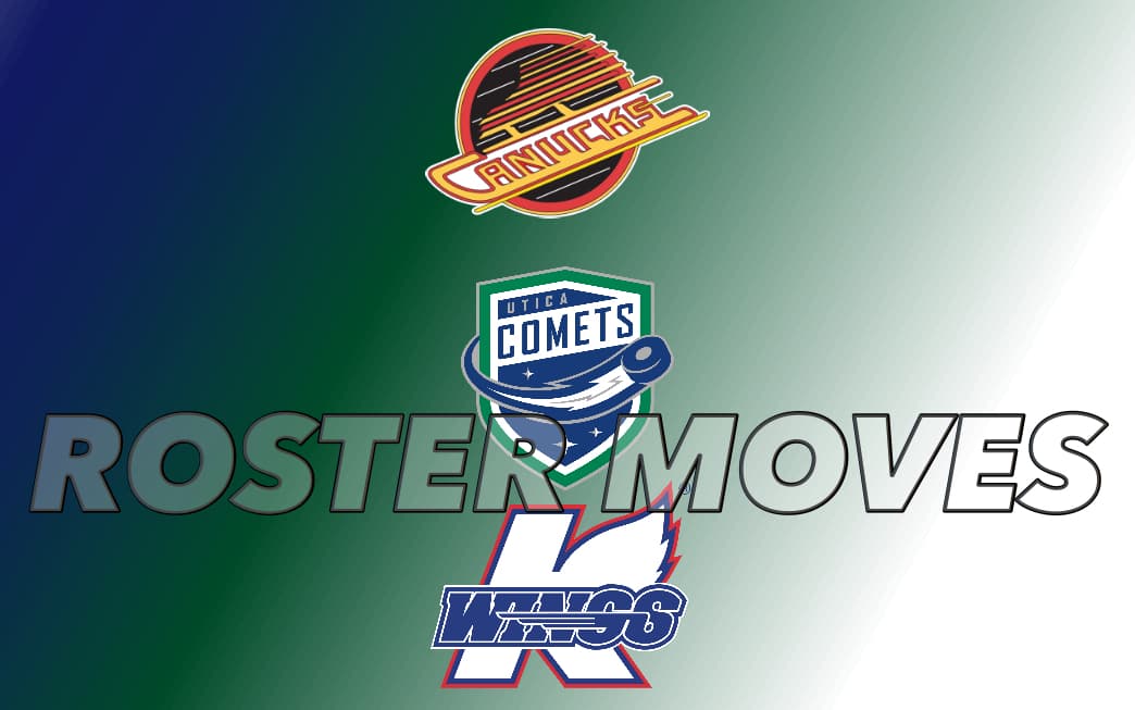 Roster Moves: Canucks Re-Assign Adam Gaudette to Comets, Comets Assign ...