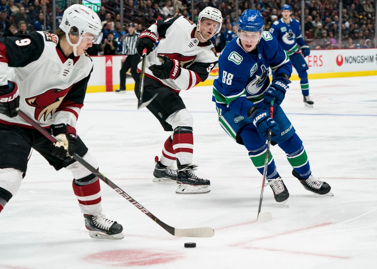 Adam Gaudette has Made the Third Line Fun Again