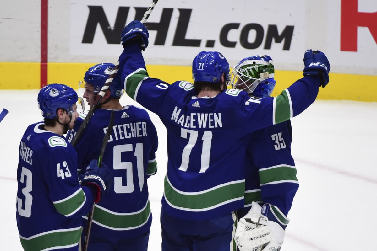 Zack MacEwen led all Canucks in expected goal share against Minnesota ...