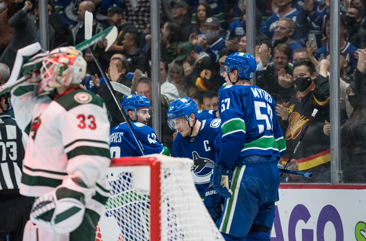 CanucksArmy post game: Canucks drop home opener to Wild as Horvat ...