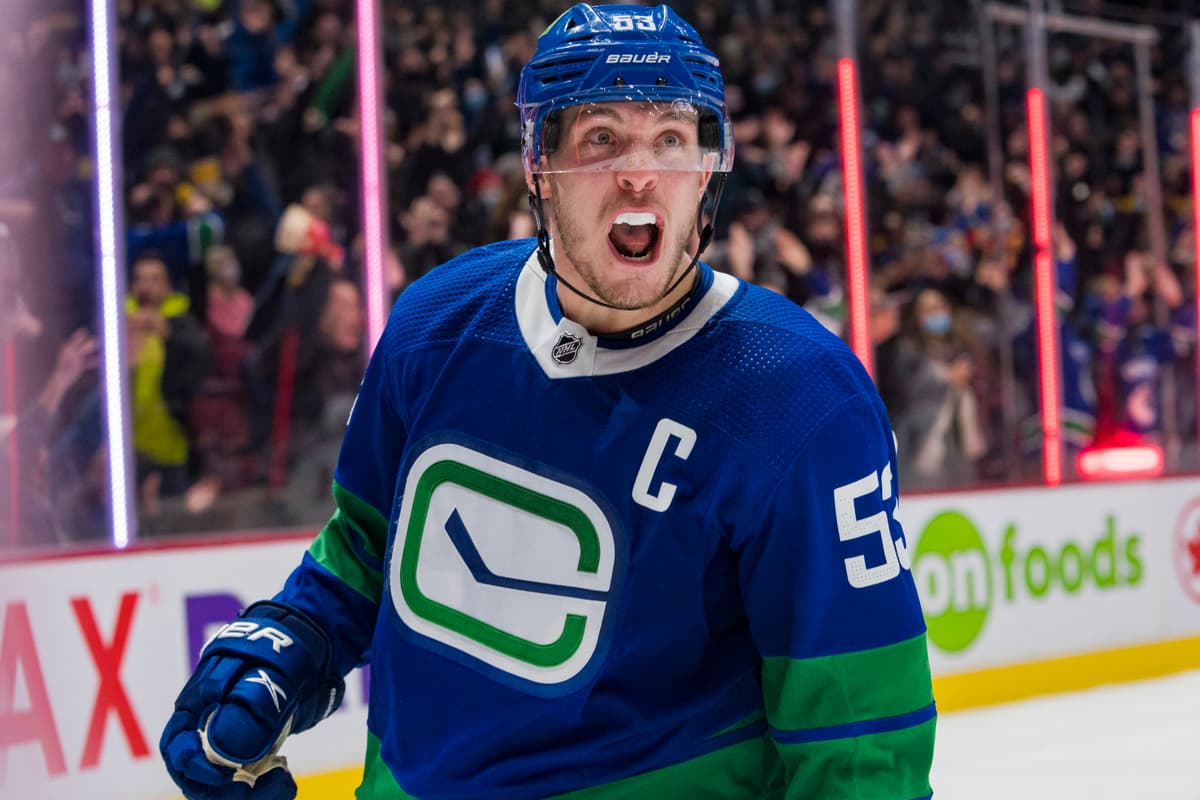 Canucks captain Bo Horvat comes in at number one on Daily Faceoff’s ...