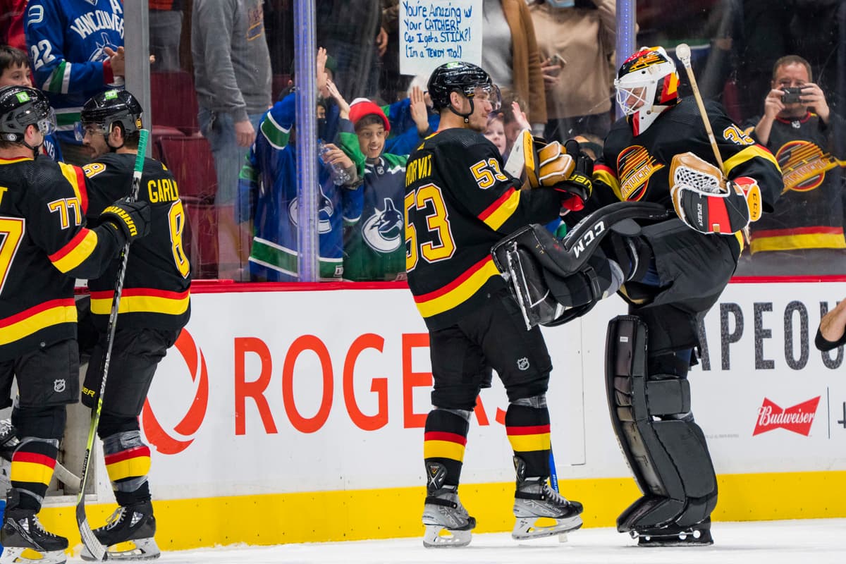 CanucksArmy post game: Vancouver Canucks topple Flames on memorable ...