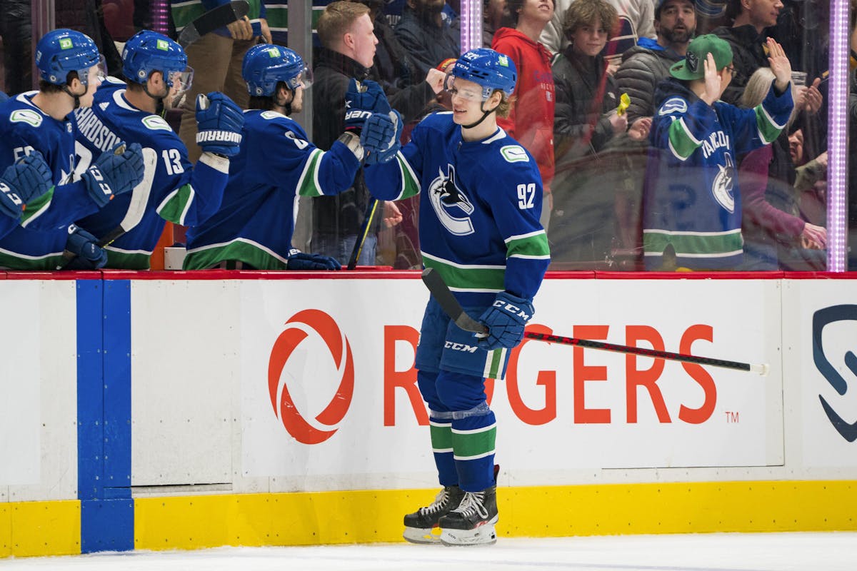 Vasily Podkolzin has arrived, and should be a fixture in the Canucks ...