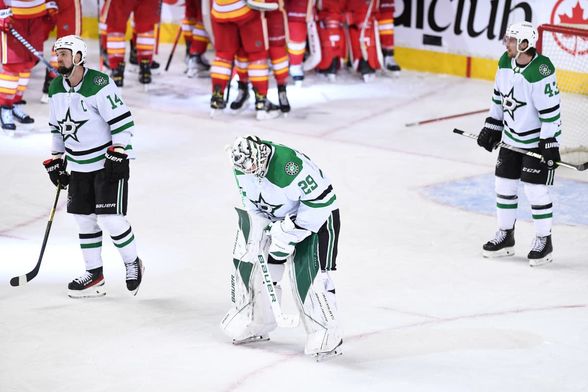 Roberto Luongo appears to have jinxed Jake Oettinger and the Dallas Stars