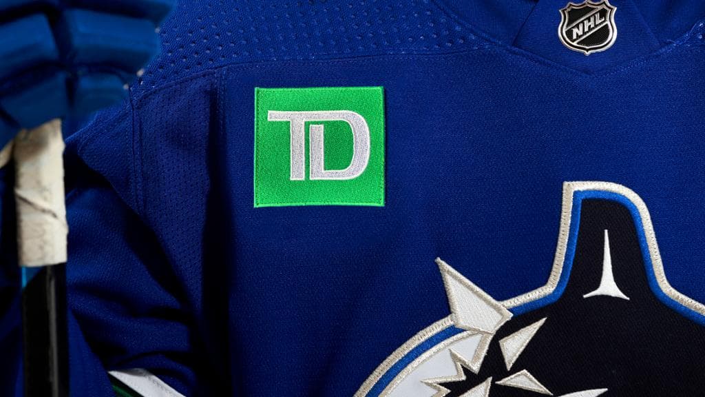 Canucks unveil TD as home jersey patch sponsor, working on finding away ...