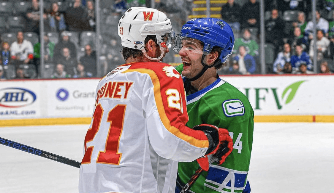 Abby Canucks winning streak snapped at 13 games with a 5-4 shootout loss