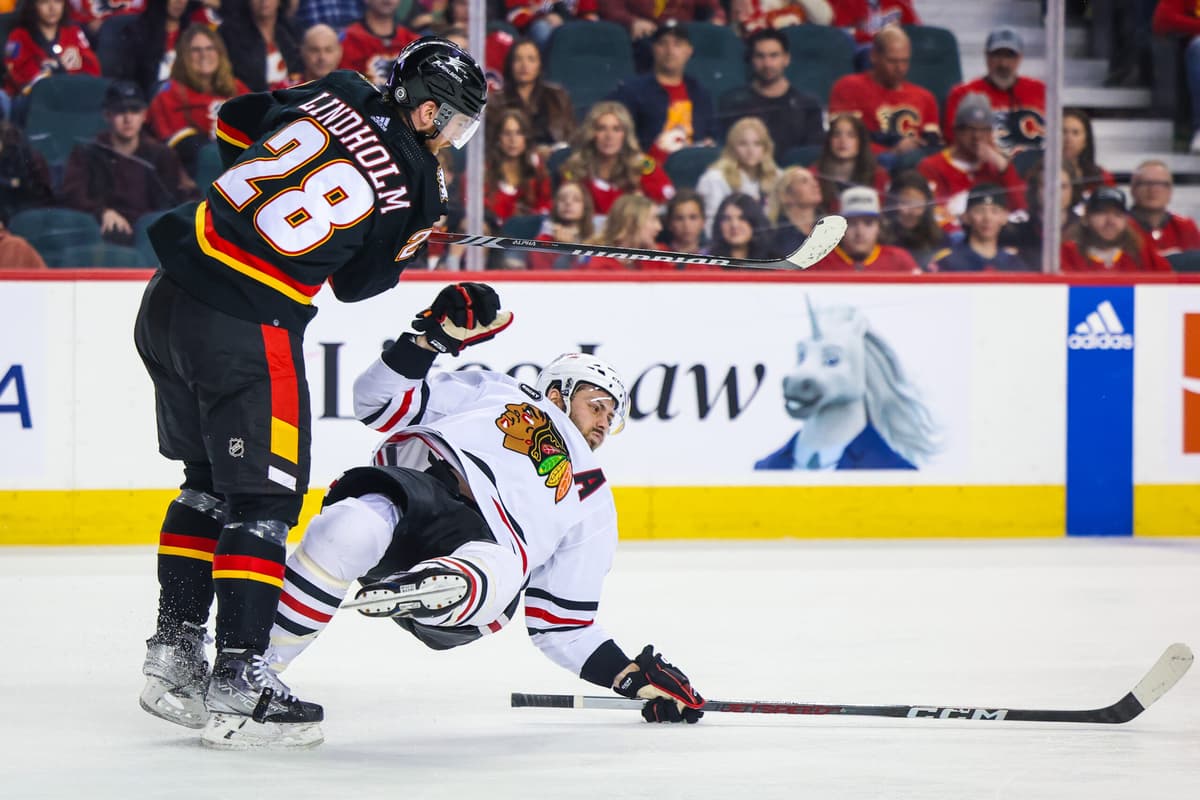 Canucks acquire Elias Lindholm from Flames for Andrei Kuzmenko ...