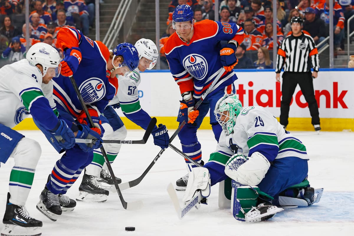 Instant Reaction: Canucks beat Oilers 3-1, can clinch Pacific Division ...