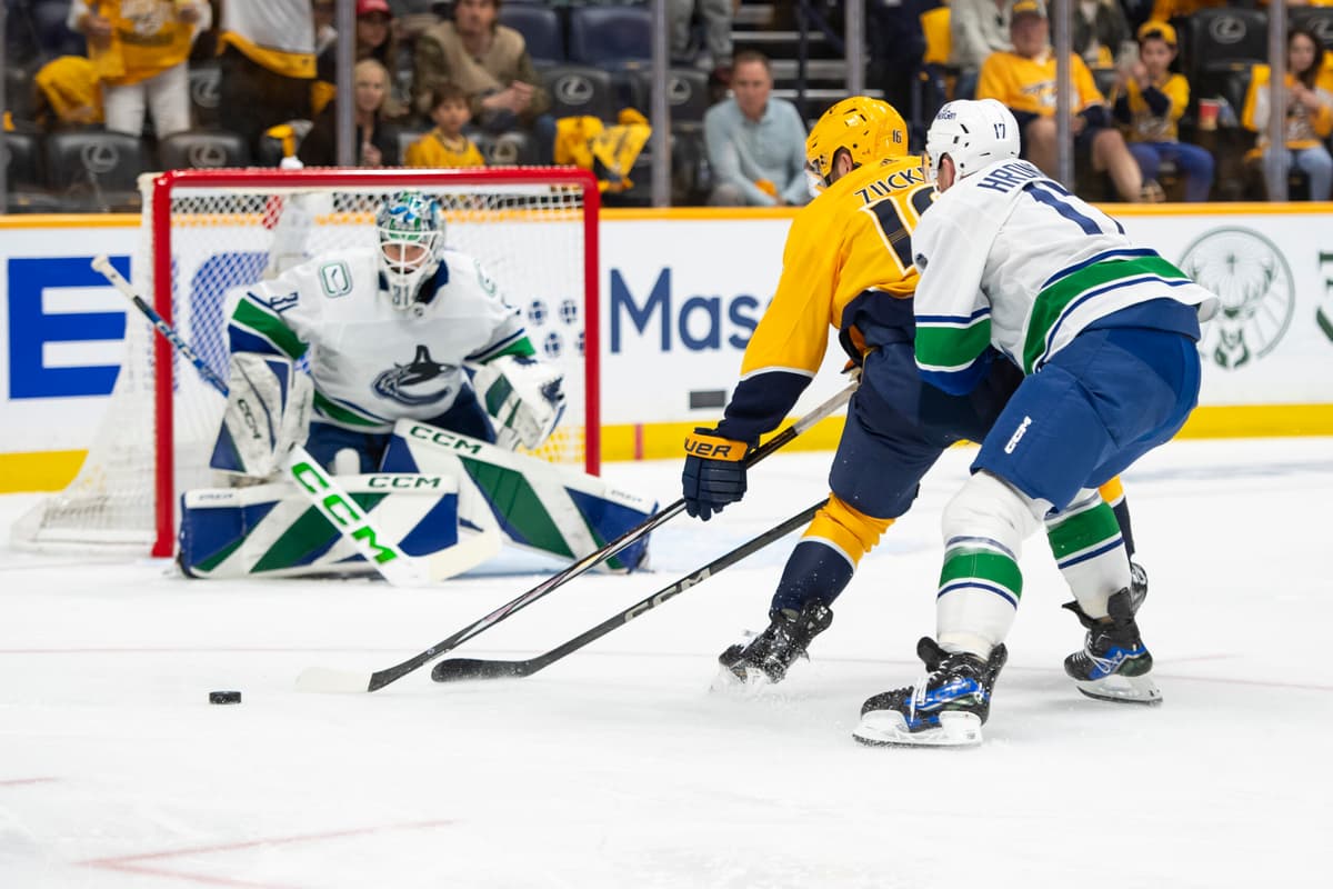 Scenes from morning skate: Canucks starter to remain a mystery until ...