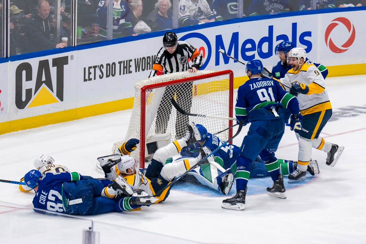 JPat’s playoff notebook: Zadorov outshining Hronek, Pettersson’s ...