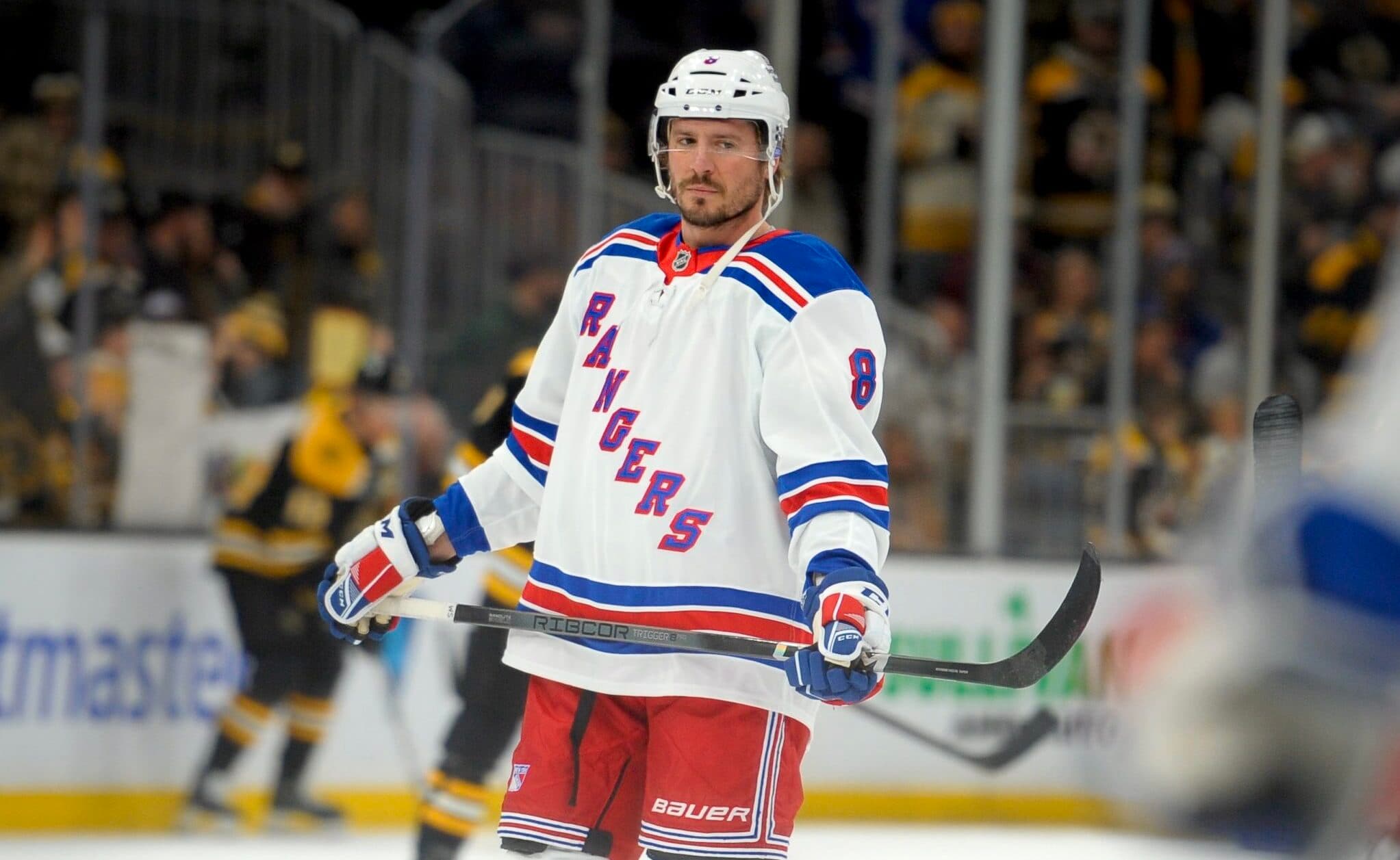 JT Miller scores twice in first game with Rangers, expresses gratitude ...