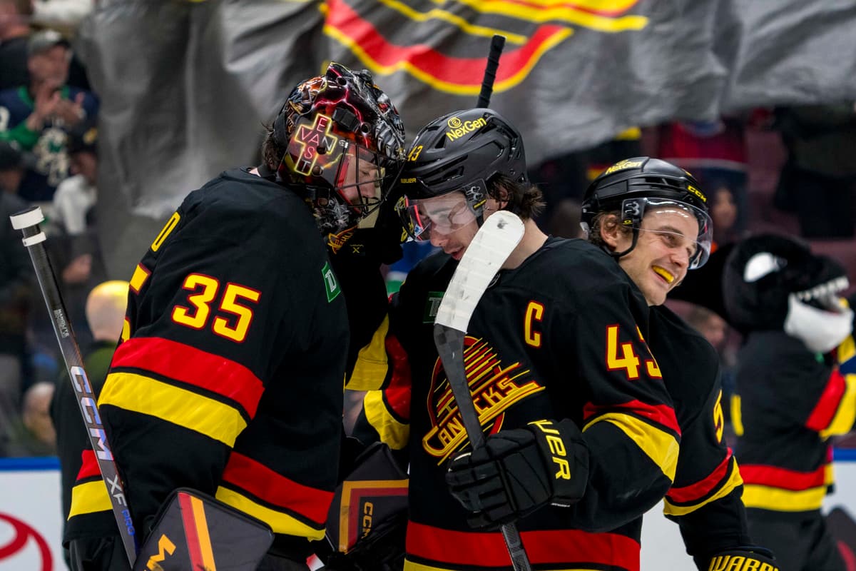 Canucks announce black skate jersey schedule