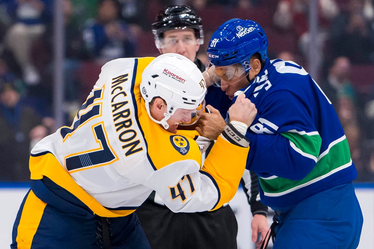 Top 5 Canucks fights of the 2024-2025 season: #3 – Dakota Joshua vs ...