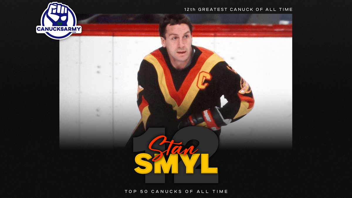 Top 50 Canucks players of all time: #12 – Stan Smyl