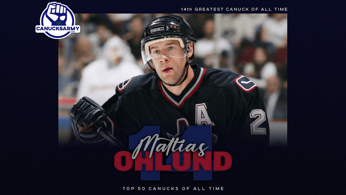 Top 50 Canucks players of all time: #14 – Mattias Ohlund