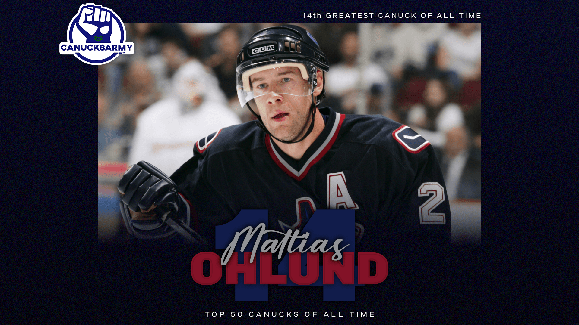Top 50 Canucks players of all time: #14 – Mattias Ohlund