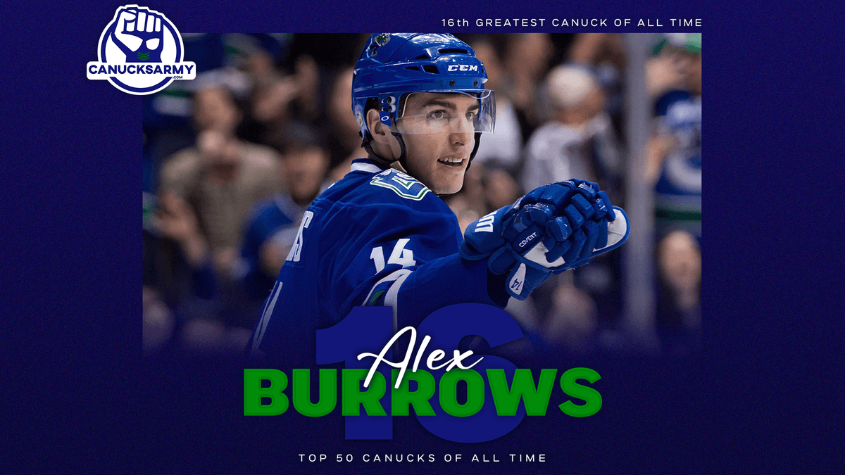 Top 50 Canucks players of all time: #16 – Alex Burrows