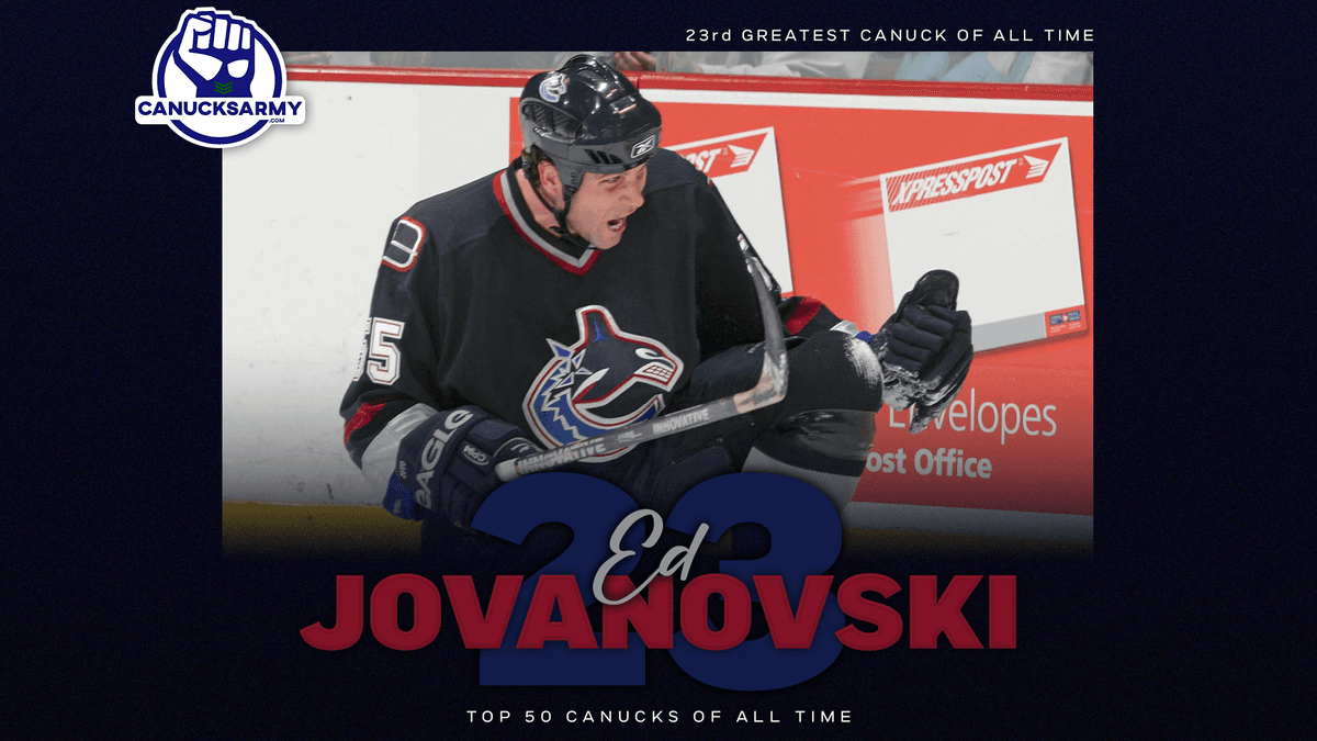 Top 50 Canucks players of all time: #23 – Ed Jovanovski