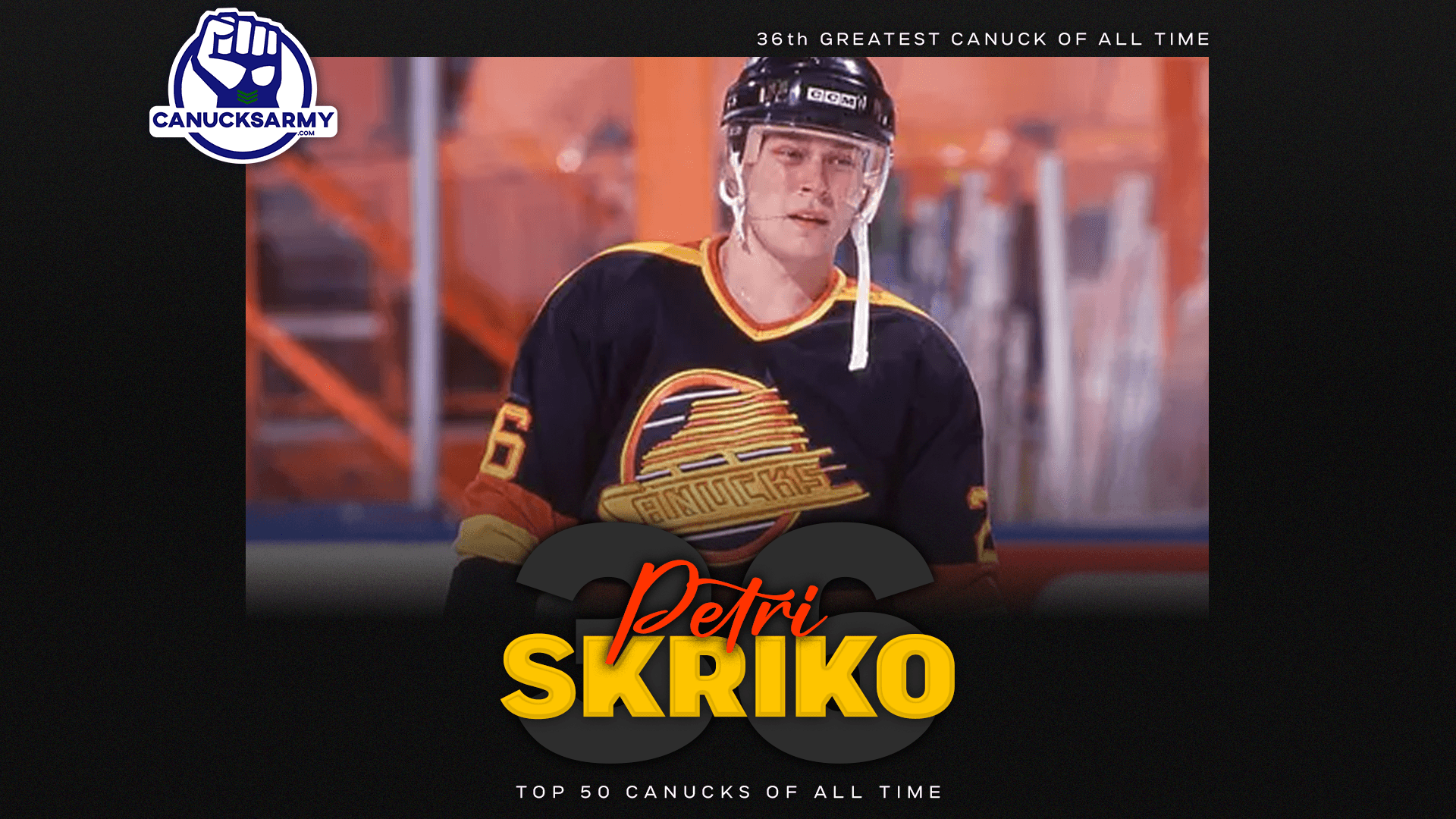 Top 50 Canucks players of all time: #36 – Petri Skriko