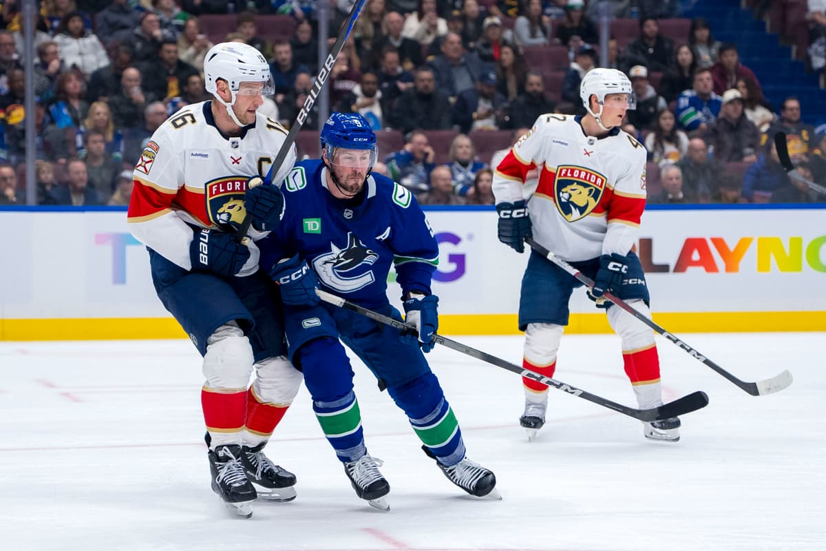 NHL Notebook: Panthers could lose Barkov for season, Miller plays first ...