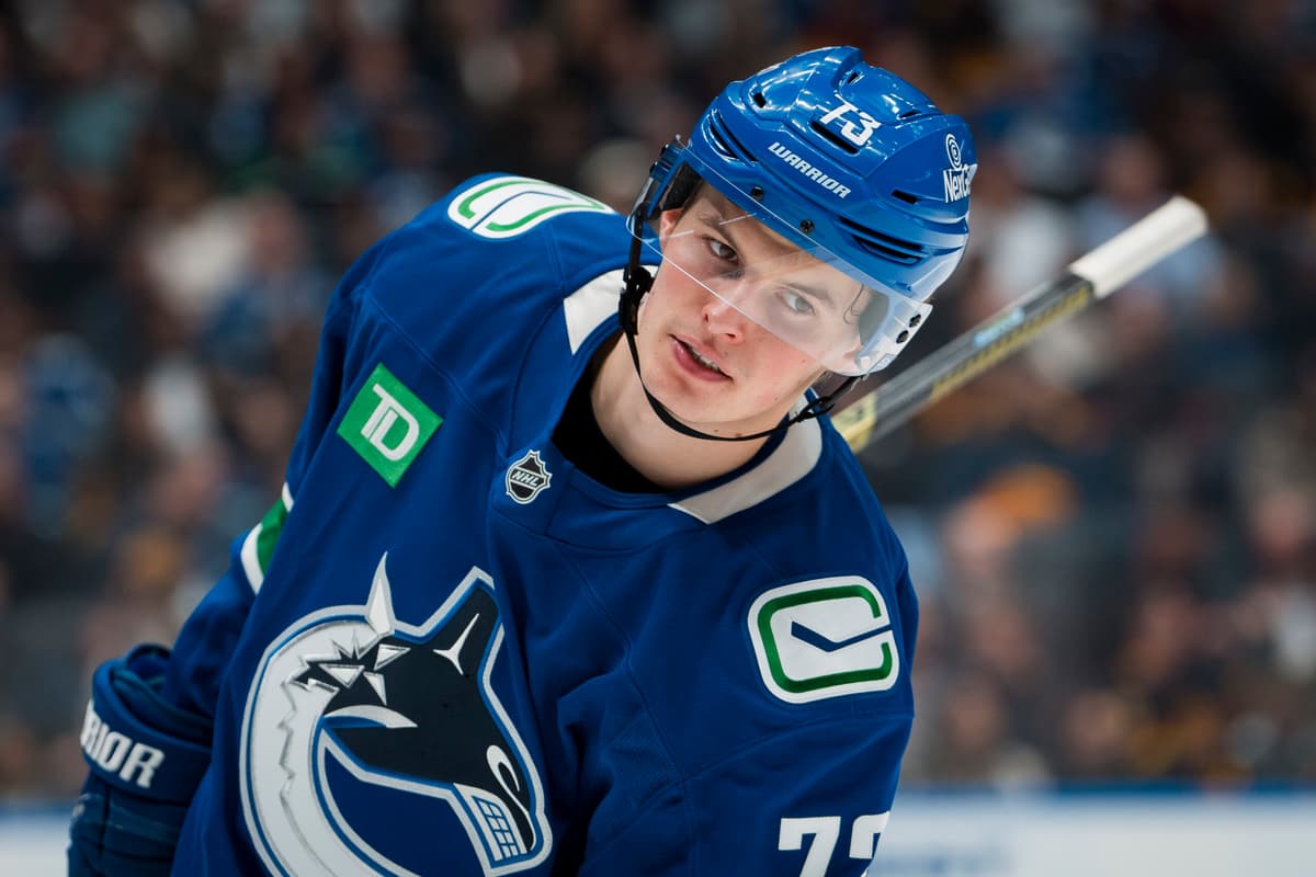 Canucks place forward Lukas Reichel on NHL waivers as Hughes trade ...