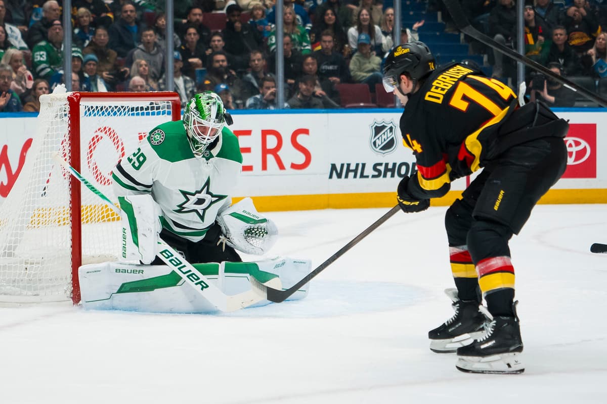 The Statsies: Jake DeBrusk leads Canucks in xGF% in loss to Stars