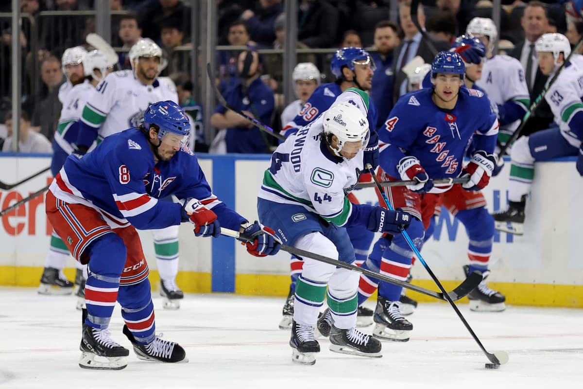 Canucks trade rumours: What can the Rangers offer up for Kiefer Sherwood?