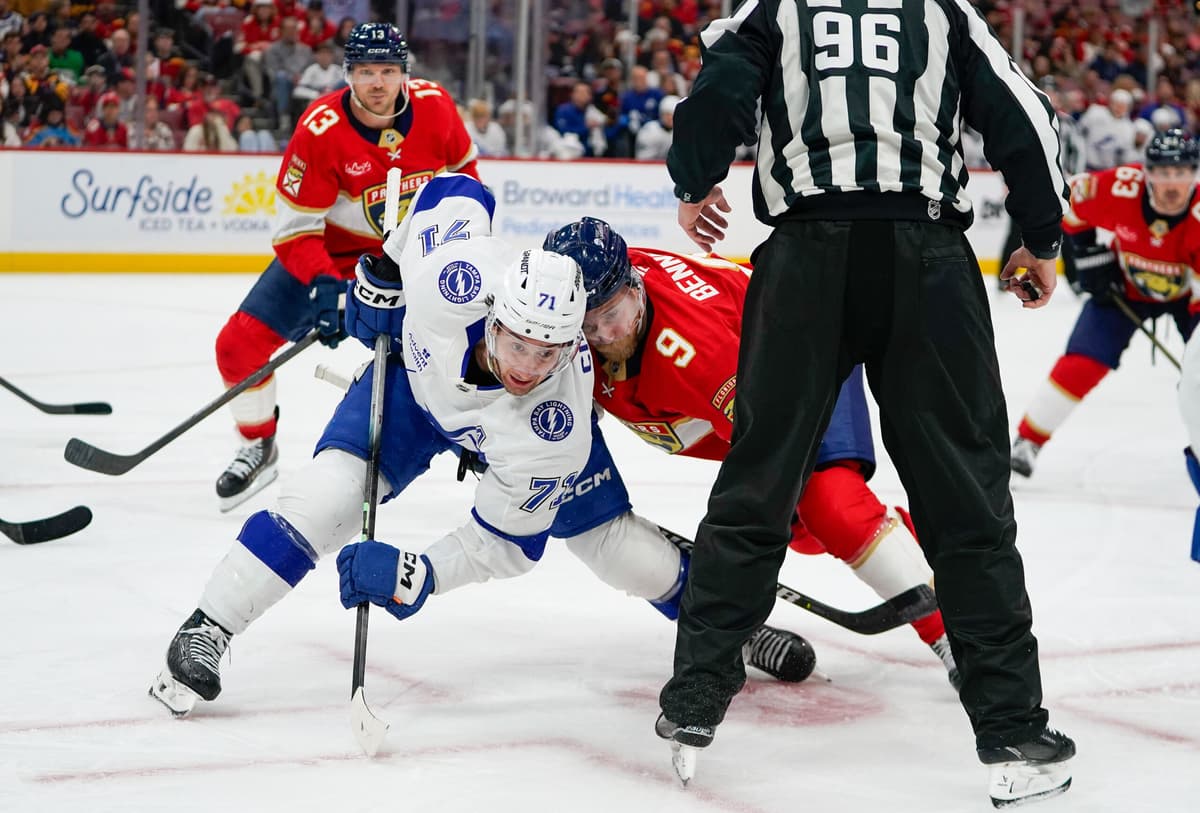 NHL Notebook: Sam Bennett replaces Anthony Cirelli for Team Canada at ...