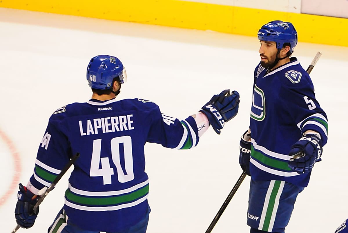 Max Lapierre talks 2011 Canucks’ core, his new podcast, and more ...